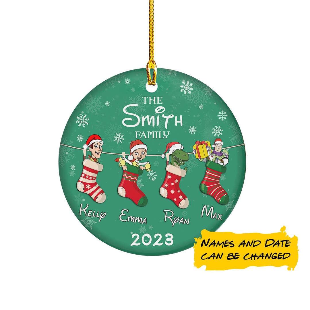 Custom Toy Story Christmas Ornament Toy Story Ornament Buzz - Etsy