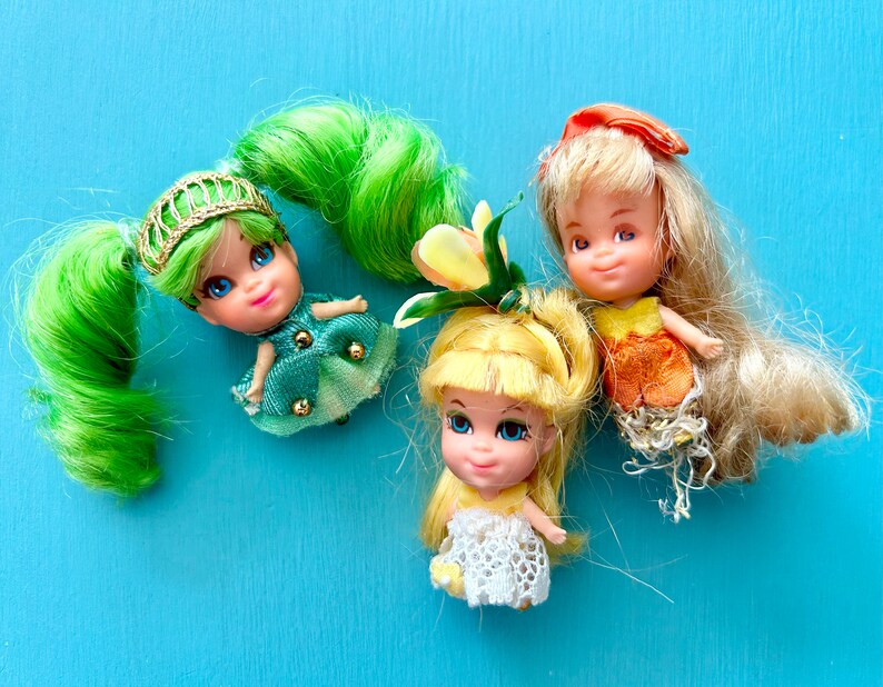 Liddle Kiddles Frosty Mint Dolls From the 1960s - Vintage Dolls ...