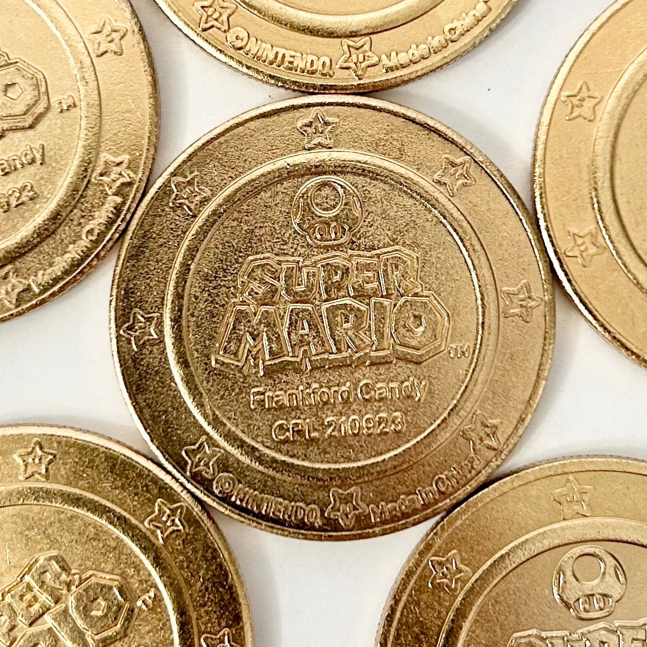 Super Mario Brothers Collector Coins Peach Mario Waluigi - Etsy