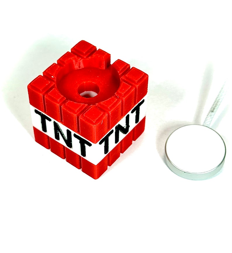 Minecraft-inspired 3D Printed TNT Apple Watch Charger Stand - Etsy ...