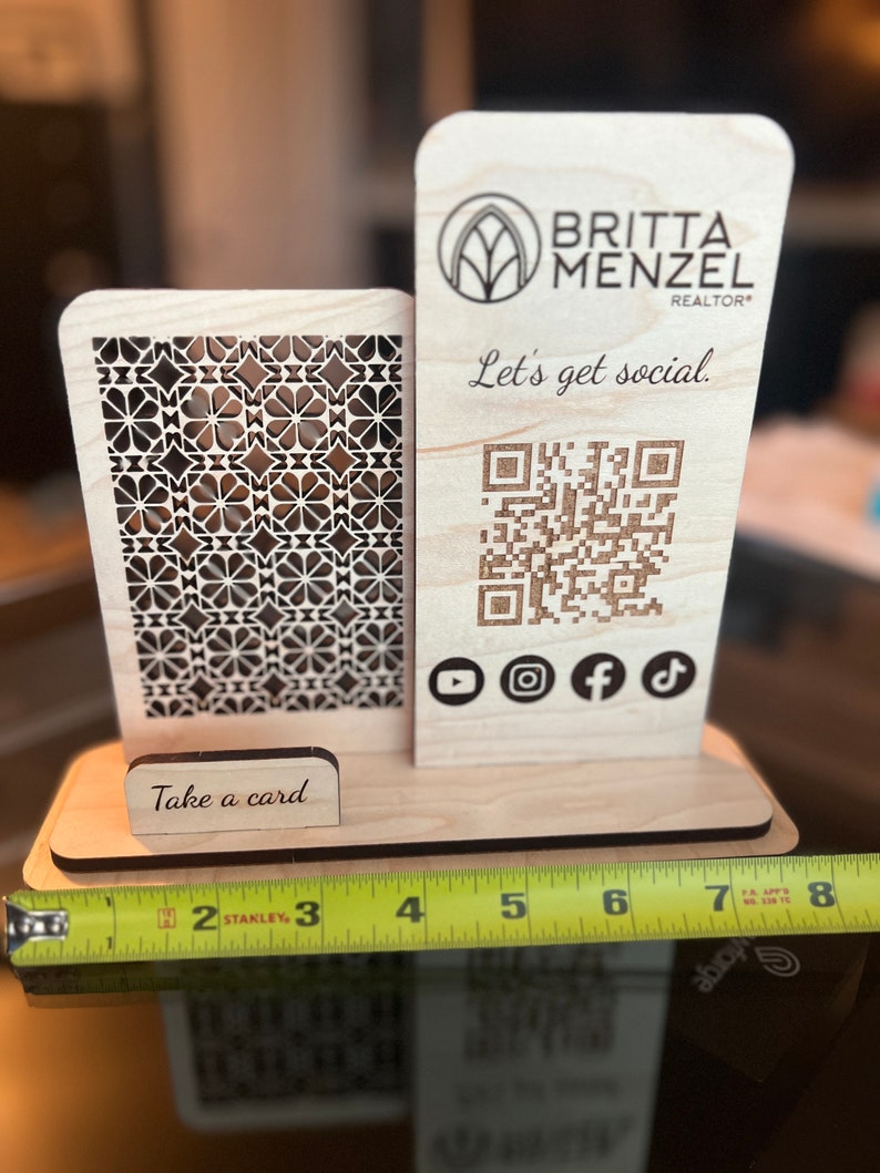 Business Card Display - Etsy