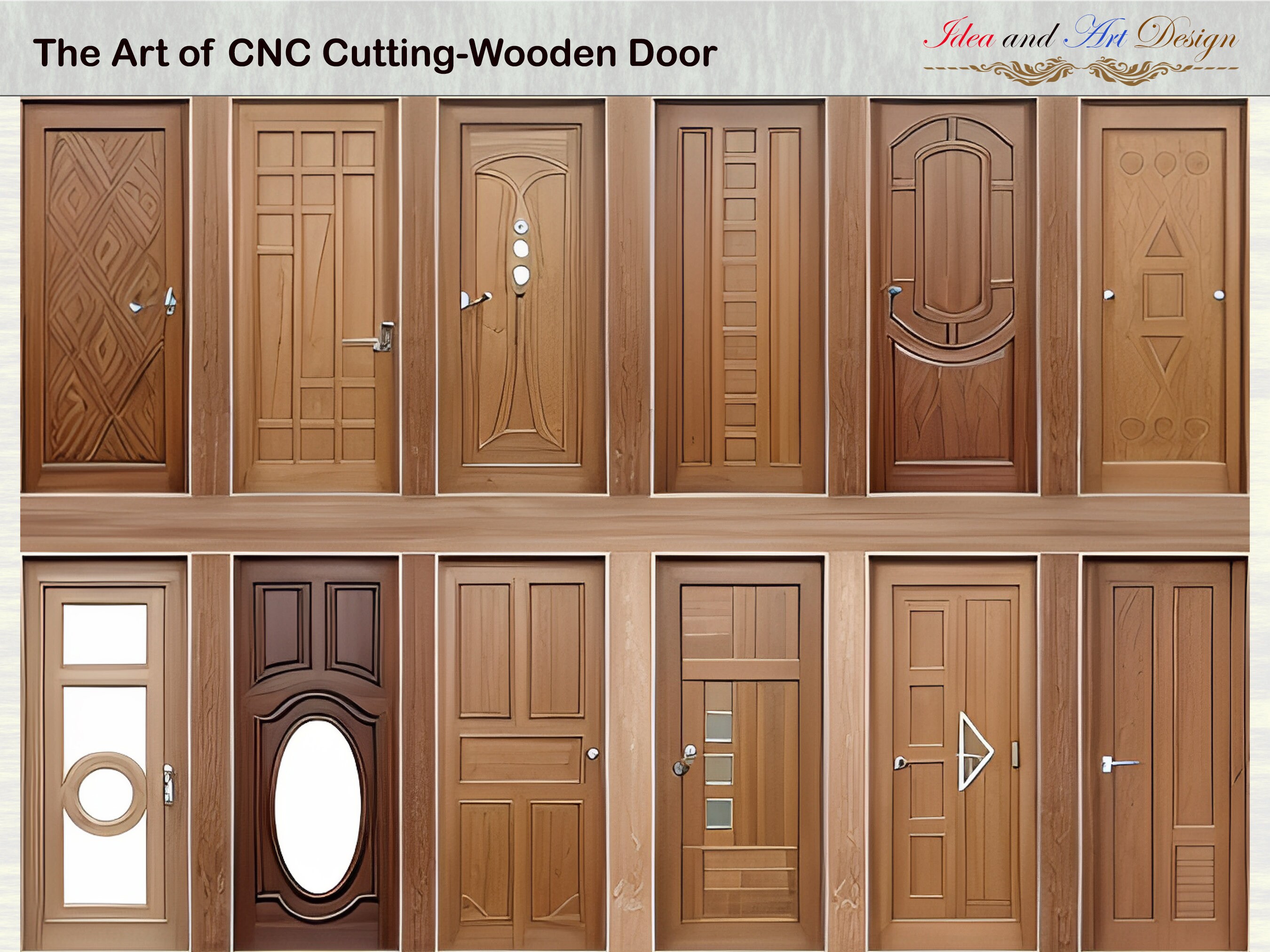 CNC Designs for Wooden Doors, Door Outline Cut File, Door Clipart, CNC ...