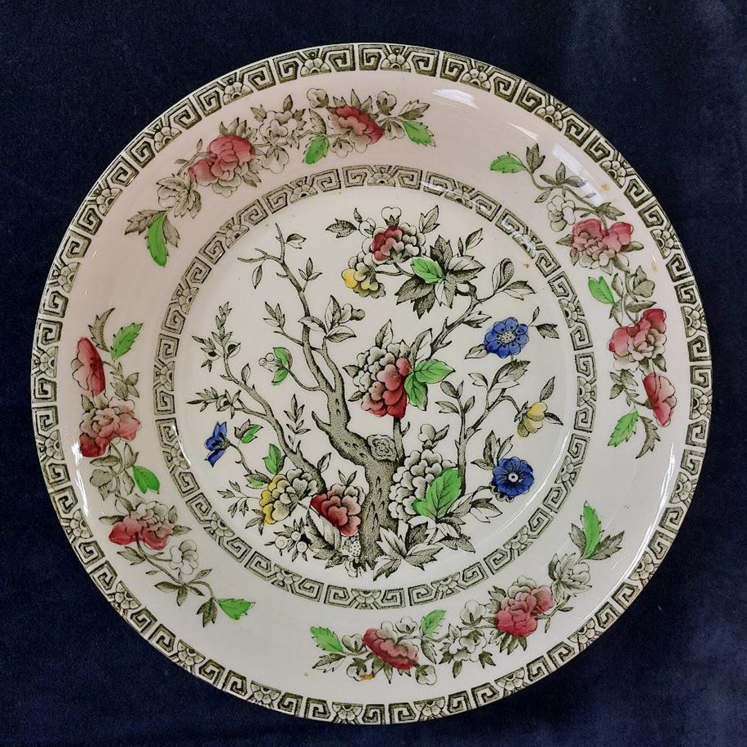 Vintage Alfred Meakin Indian Tree Bowl 18.5cm Diameter - Etsy UK