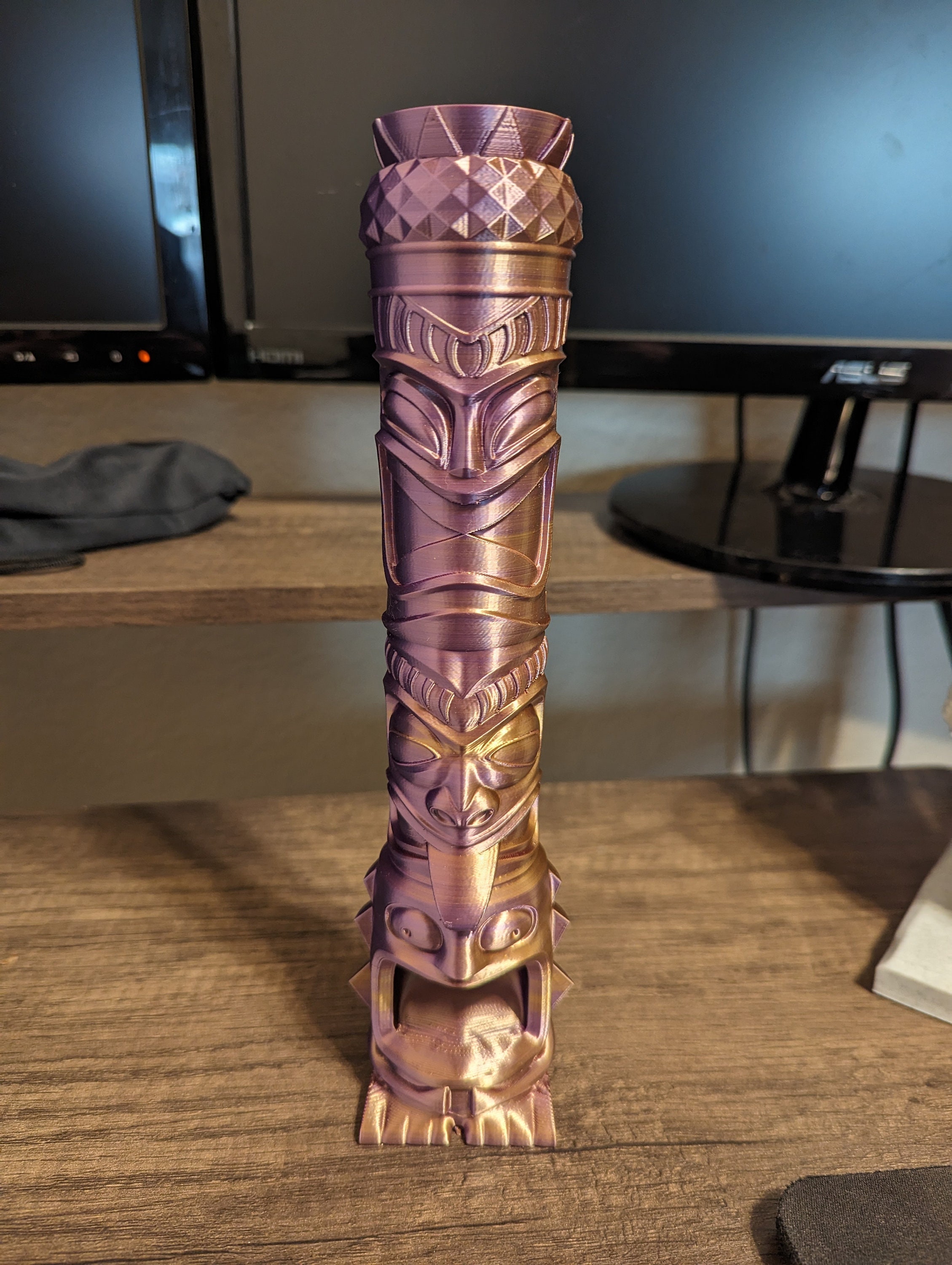 Island Tiki Dice Tower - Etsy