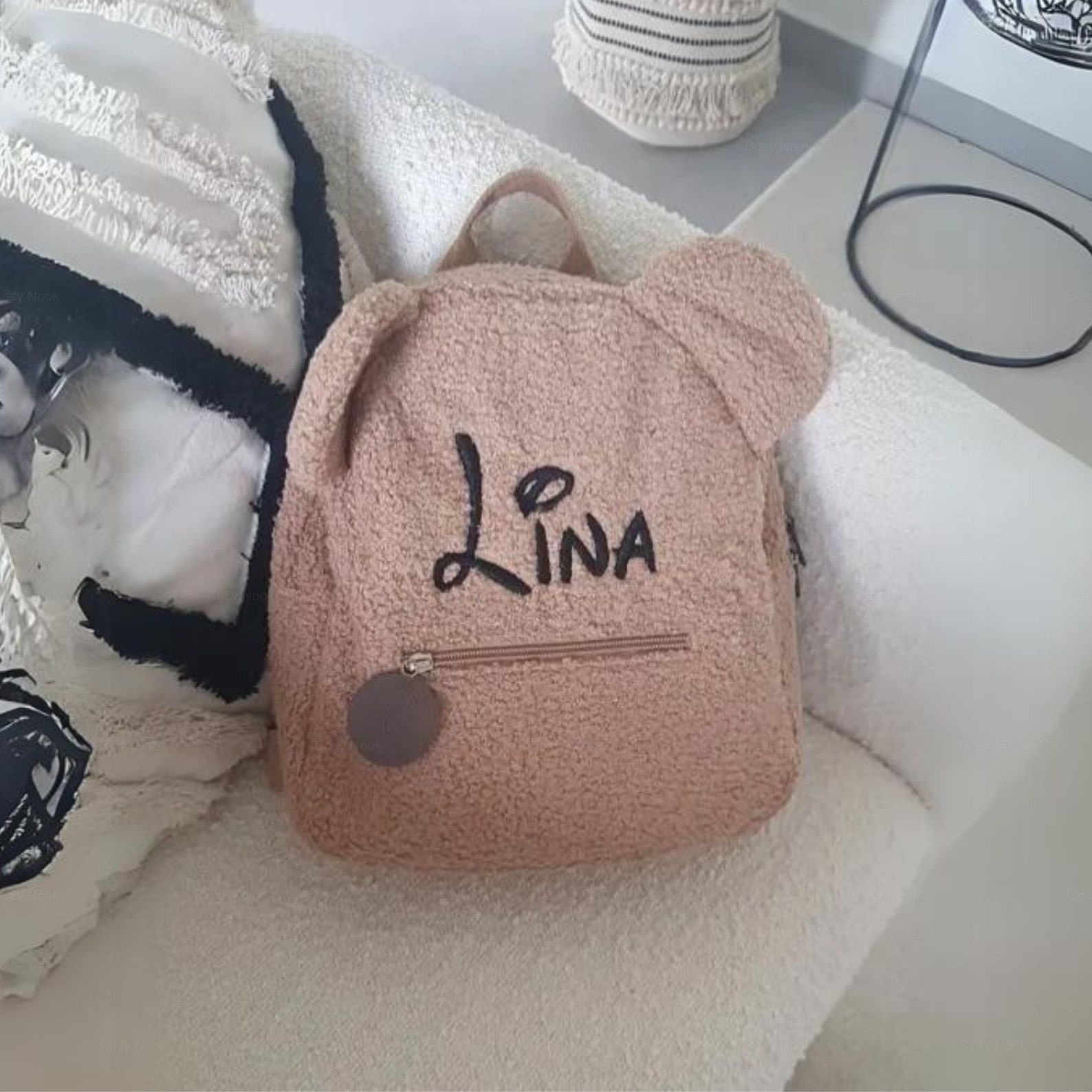 Personalized Teddy Bear Backpack Bag Teddy Bear Bag for Kids Animal ...