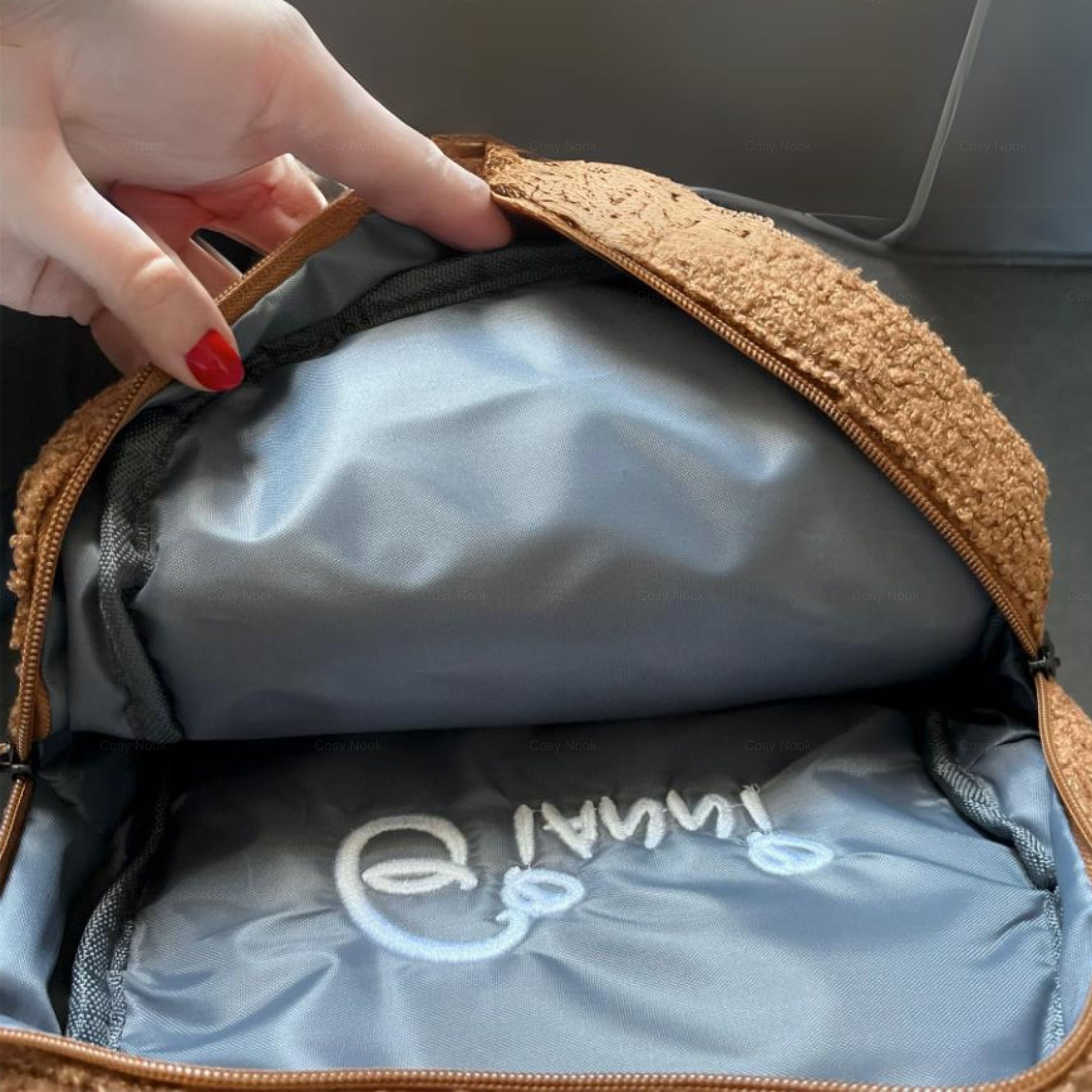 Personalized Teddy Bear Backpack Bag Teddy Bear Bag for Kids Animal ...