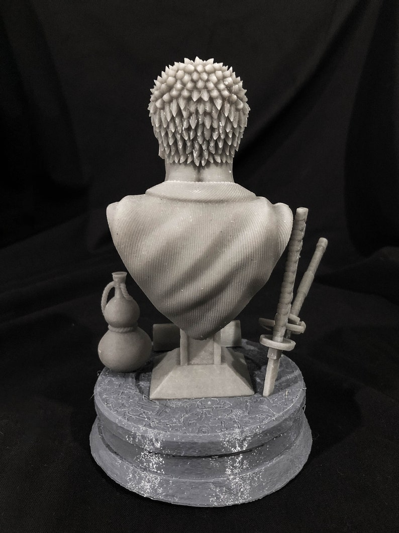 Roronoa Zoro Bust 3D Printed - Etsy