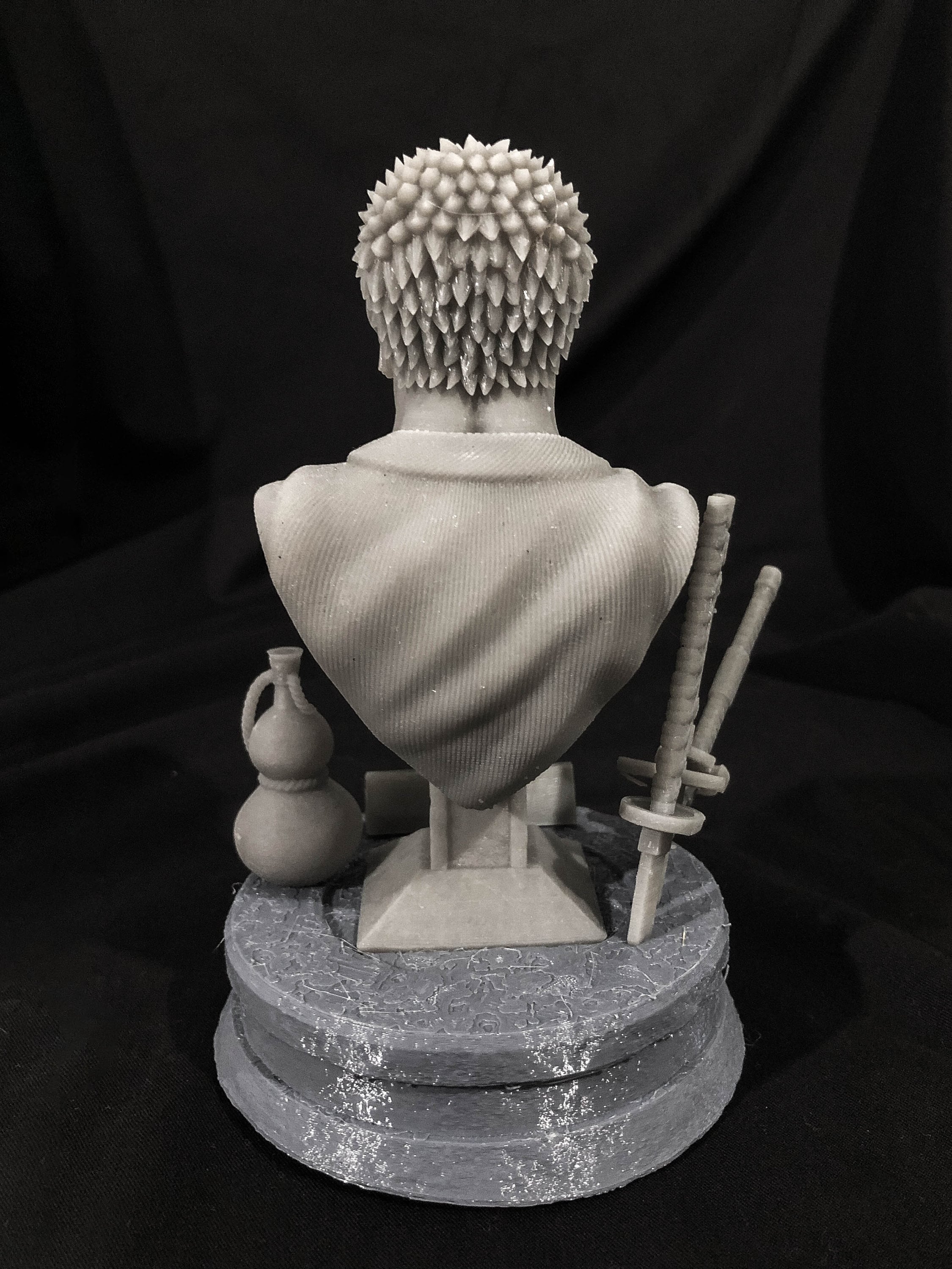 Roronoa Zoro Bust 3D Printed - Etsy