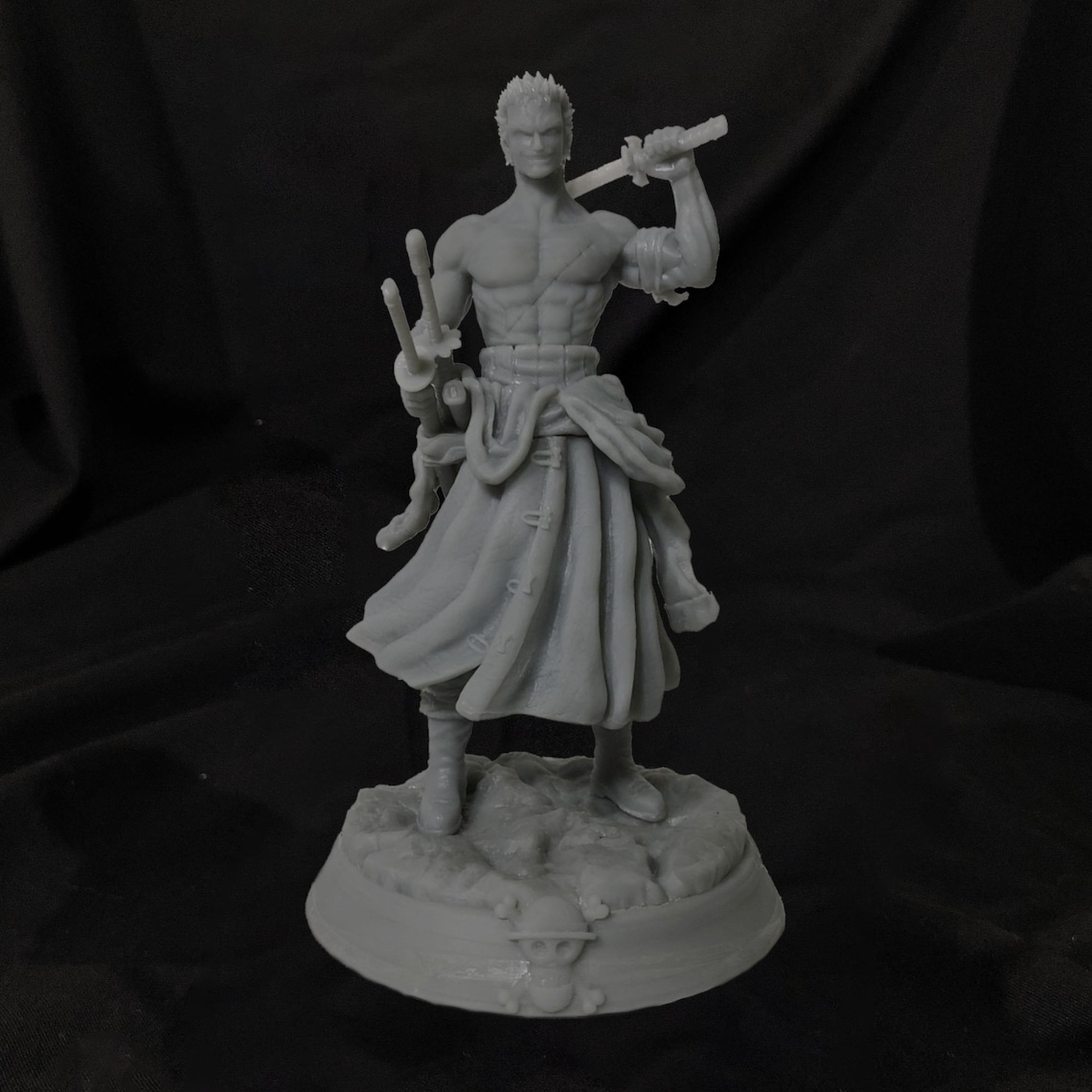 Roronoa Zoro Action Figure , One Piece Collectible , Paintable - Etsy