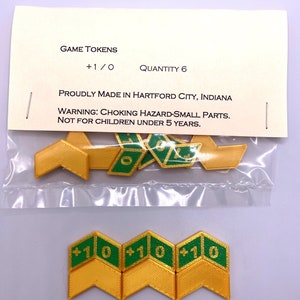 Game Tokens Designed for Magic the Gathering to Count Power/toughness ...