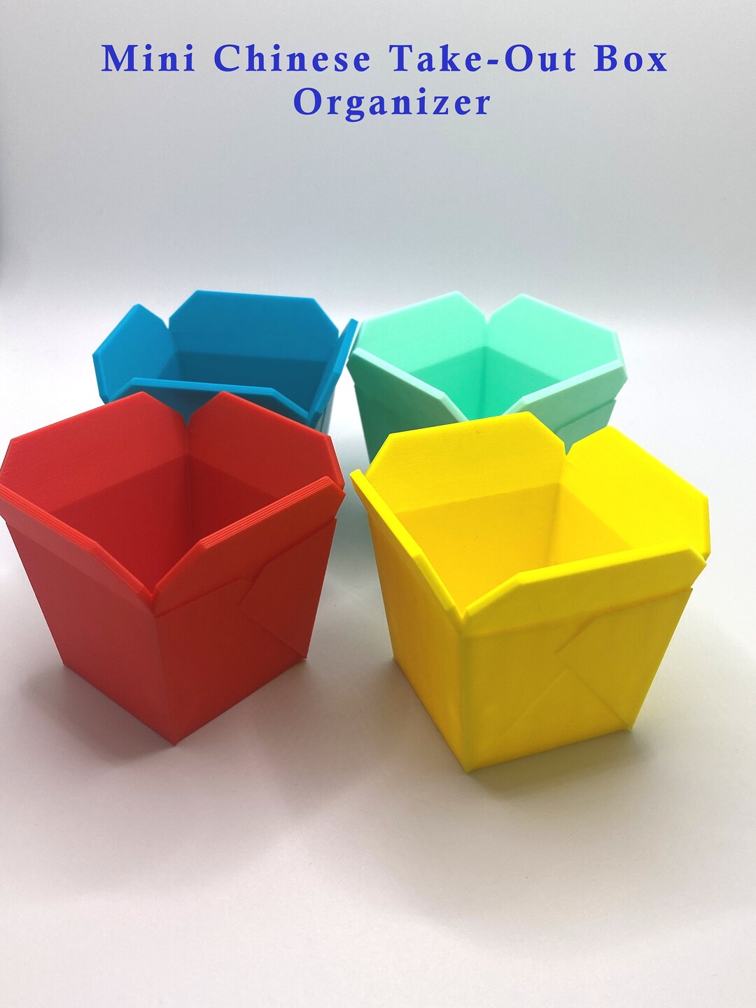 Additional Color Options for Mini Chinese Take-out Box, Perfect for an ...