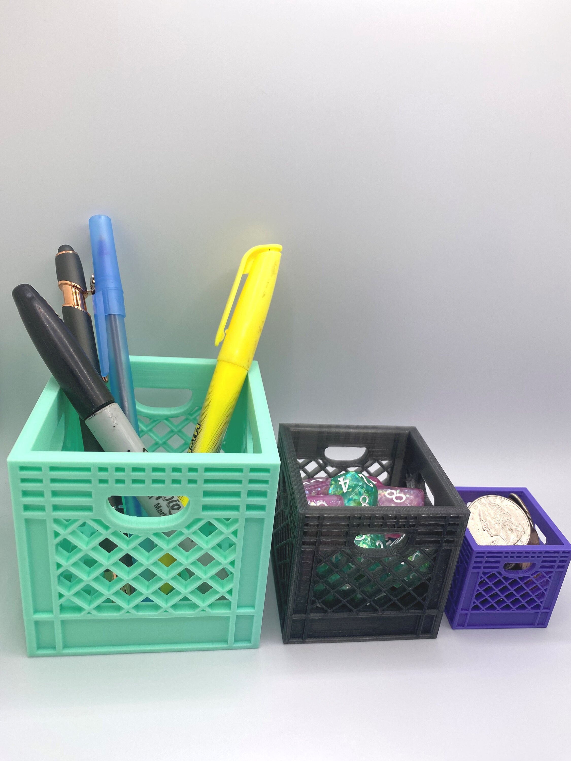 Mini Crate Organizer in Three Different Sizes, Great for Storage for ...