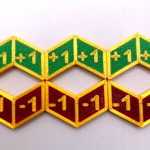 Game Tokens Designed for Magic the Gathering to Count Power/toughness ...