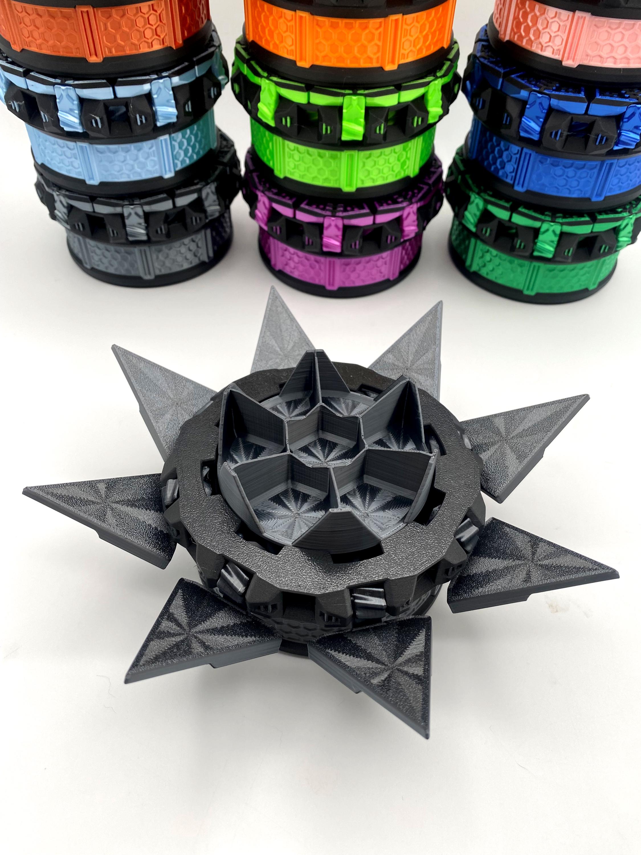 Tilting Doors Dice Set Box: 7-dice Holder in Metallic Colors - Etsy
