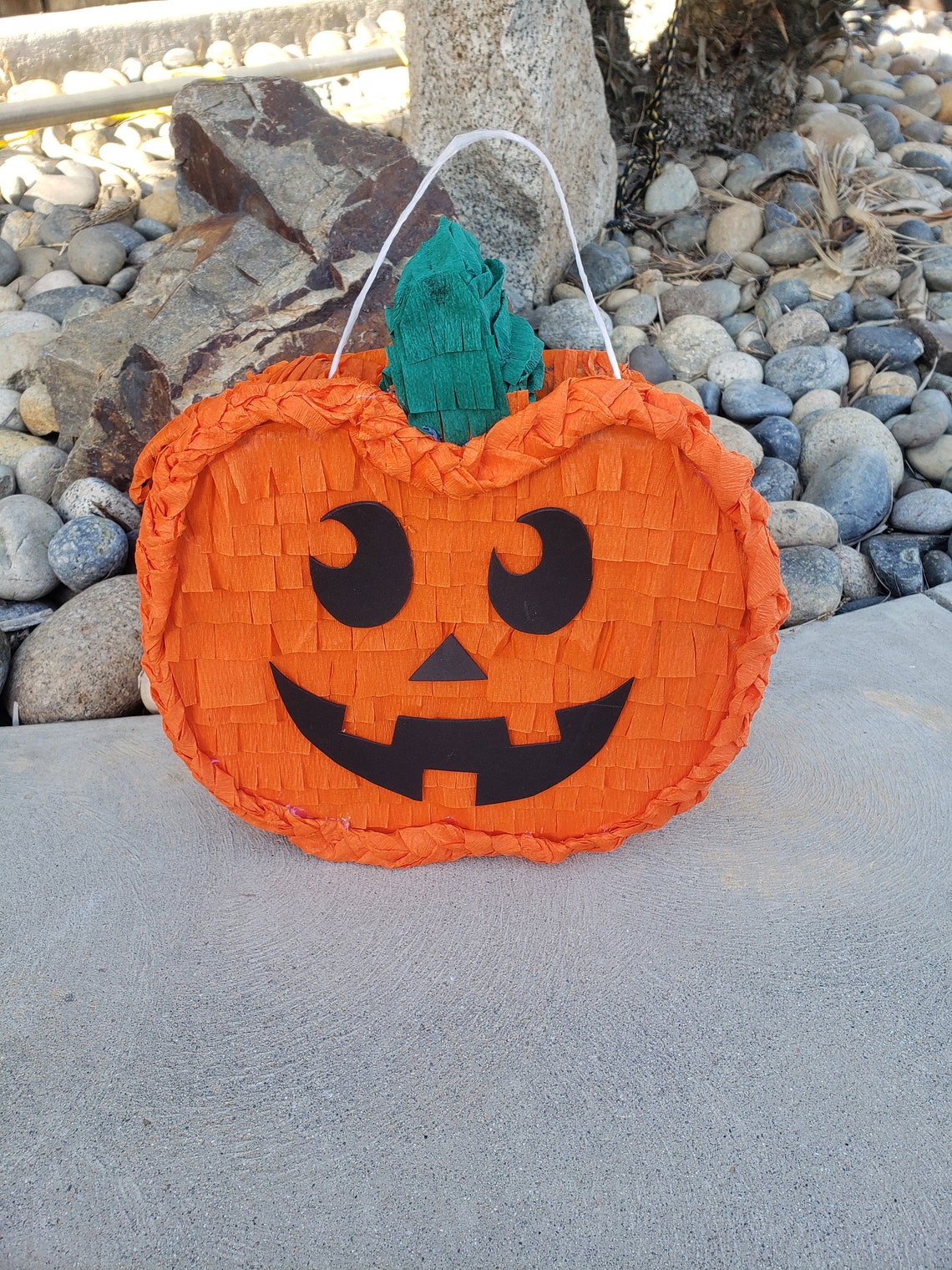 Cute Halloween Pumpkin Pinata 2D - Etsy