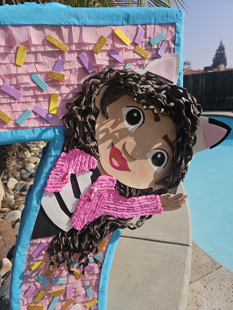 Gabby's Dollhouse Hand Crafted Pinata Any Number - Etsy