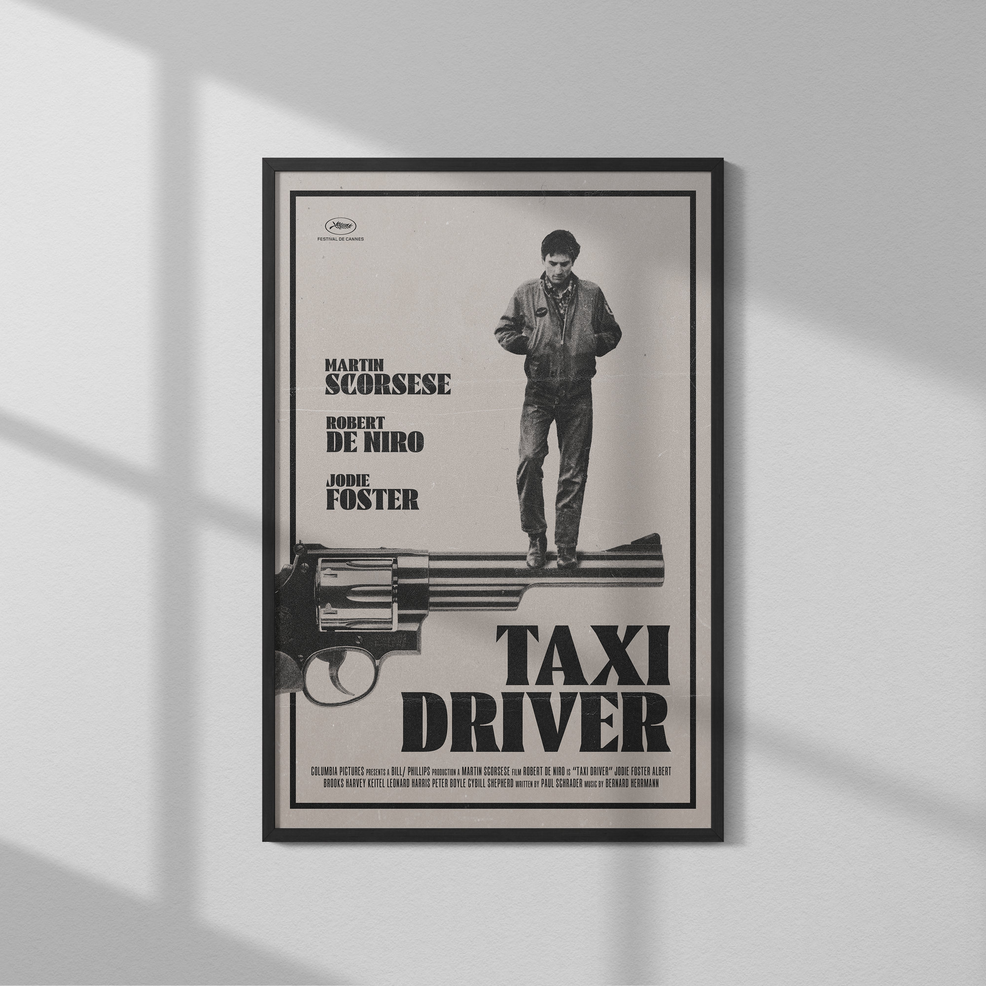 Taxi Driver Poster Guns