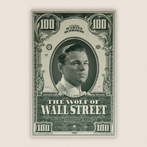 The Wolf of Wall Street Poster - Etsy