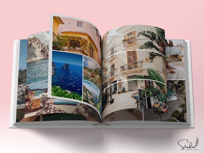 10 Travel Print Photobook Templates | Customizable Coffee Table Book ...