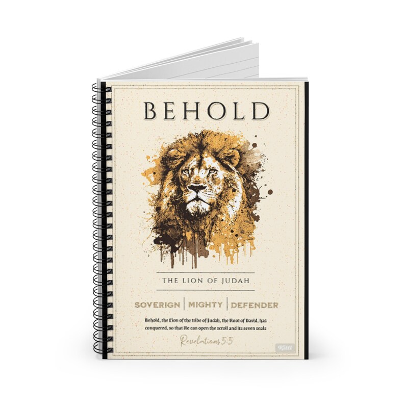 Lion of Judah: Triumph of Sovereign Grace Journal - Etsy