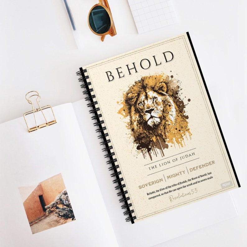 Lion of Judah: Triumph of Sovereign Grace Journal - Etsy