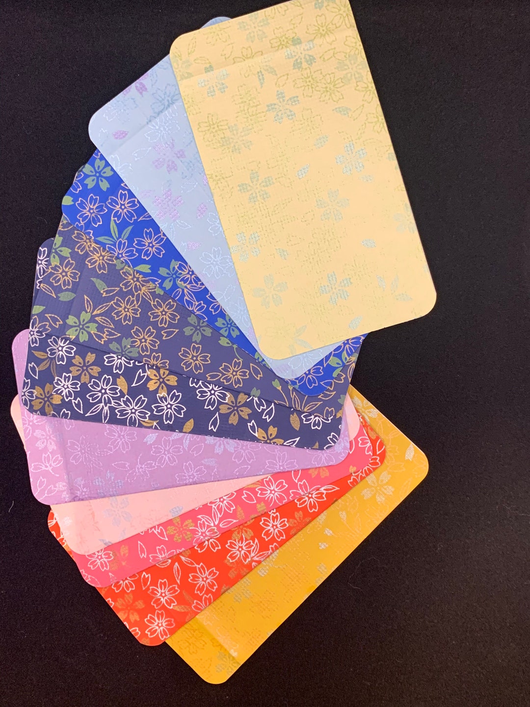 Random Assorted Japanese Design Zippered Envelope - Etsy