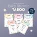 Baby Shower Taboo Game | Guess My Word Game | Printable Baby Shower ...