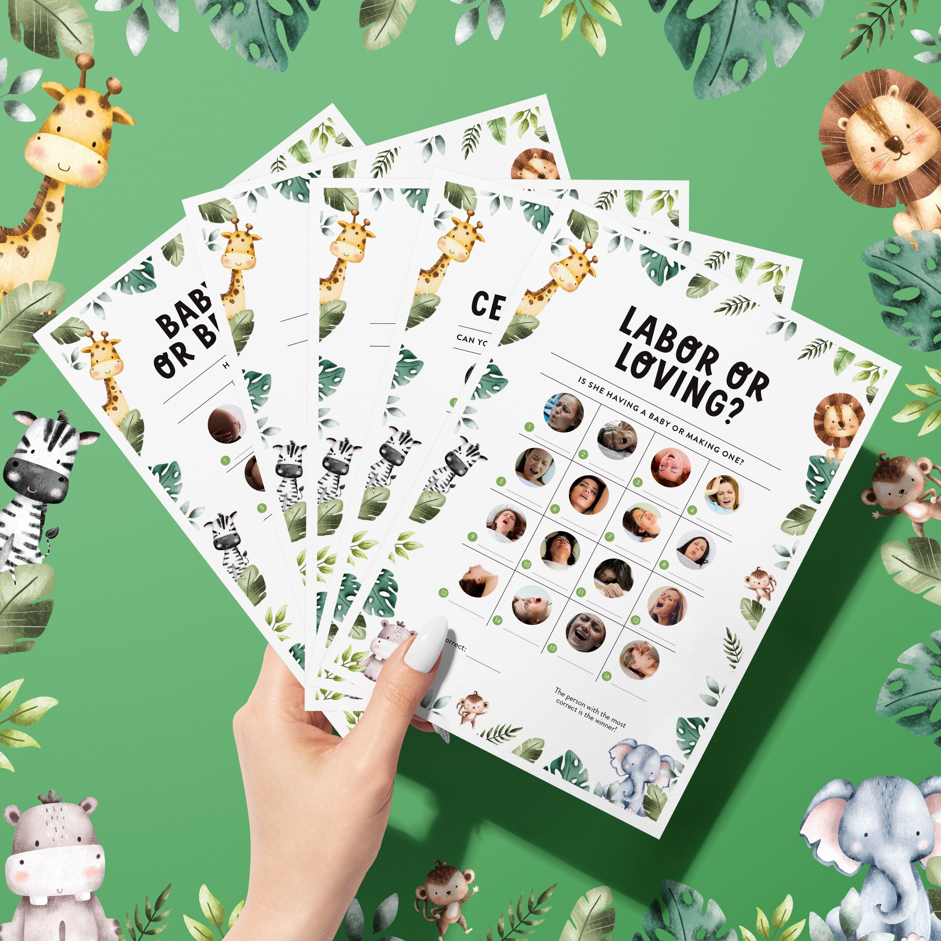 Baby Shower Games and Activities Bundle | Funny Pack | Instant Download ...