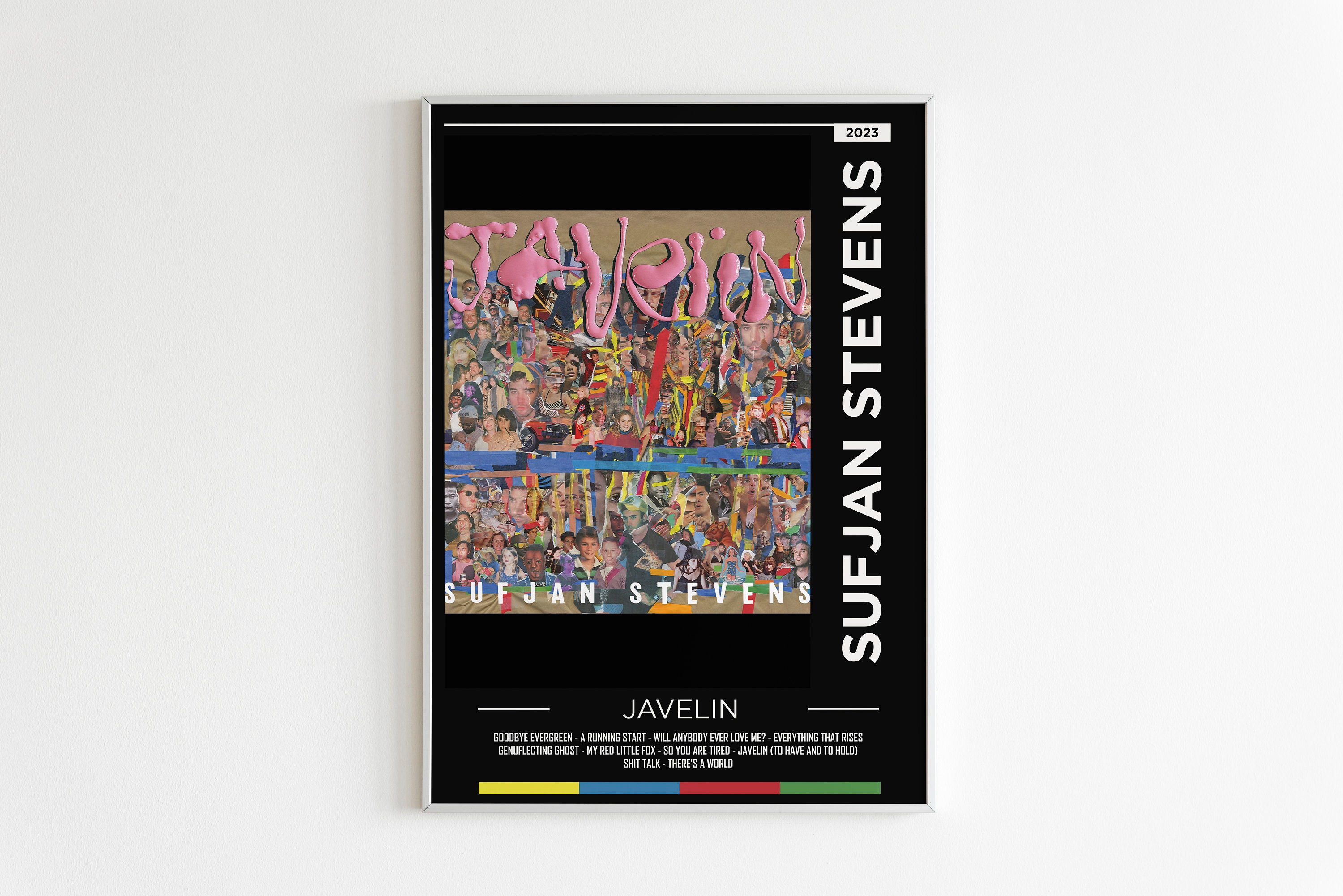 Sufjan Stevens Javelin Album Poster / Album Cover Poster / - Etsy