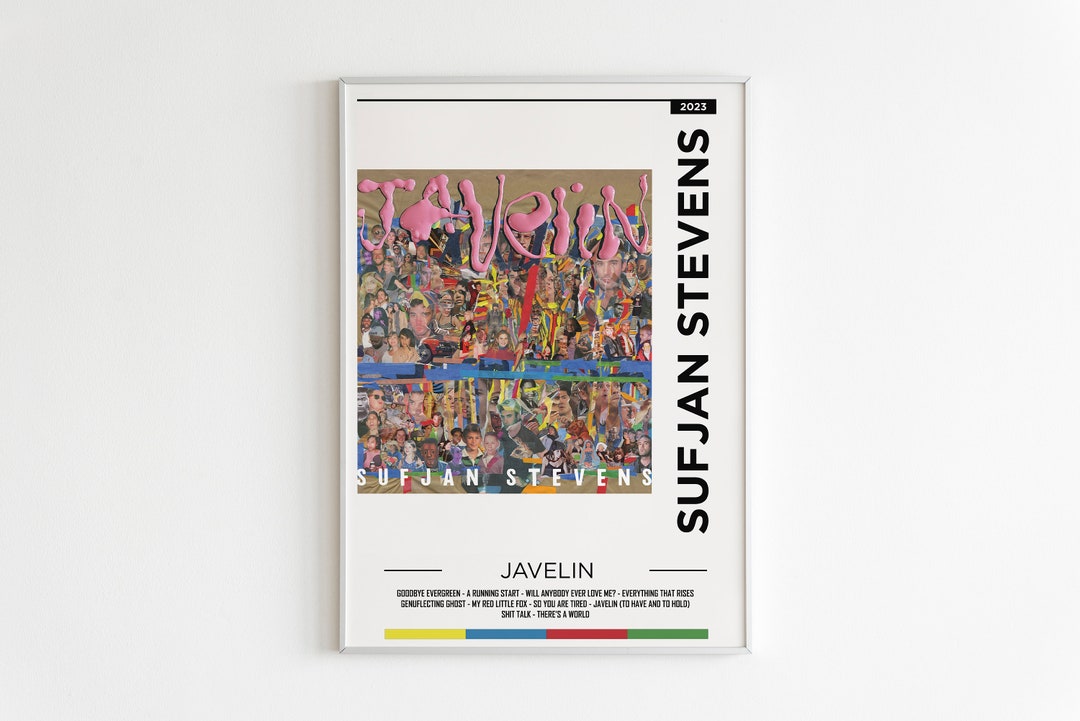 Sufjan Stevens Javelin Album Poster / Album Cover Poster / - Etsy