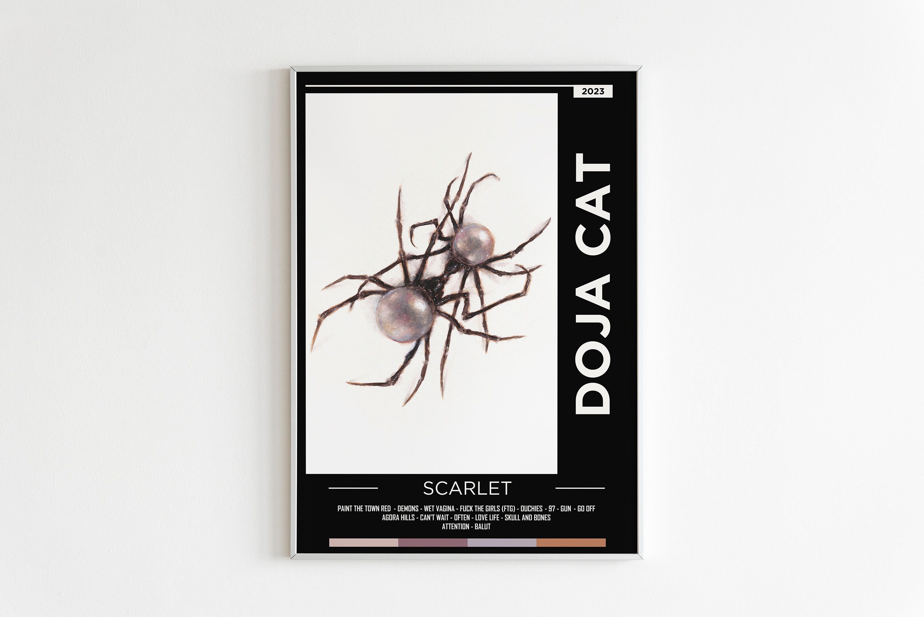 Doja Cat Scarlet Album Poster / Album Cover Poster / Music - Etsy Australia