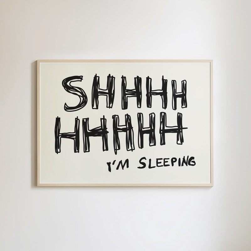 Back to Sleep Signs - Etsy UK
