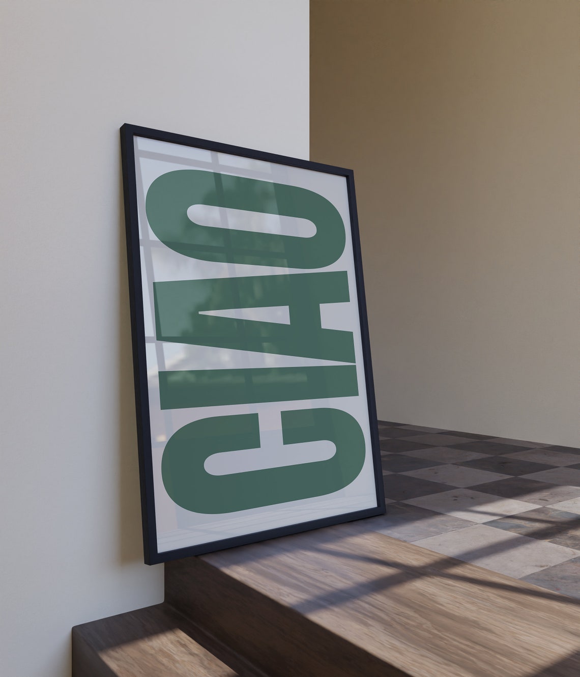 Ciao Print, Ciao Poster, Trendy Poster, Wall Print, Retro Print ...