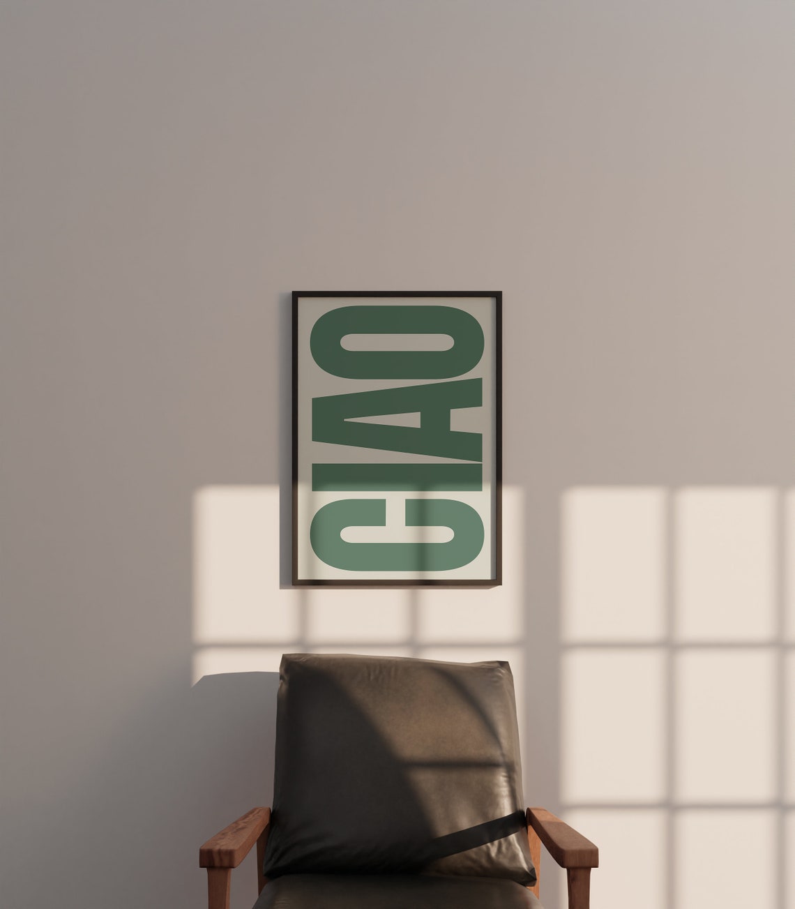 Ciao Print, Ciao Poster, Trendy Poster, Wall Print, Retro Print ...