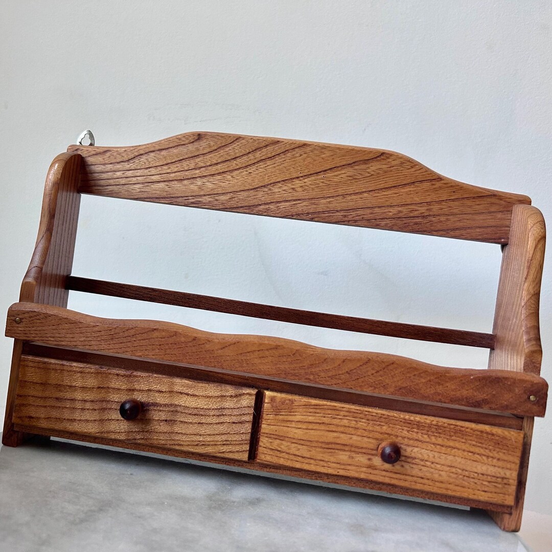 Vintage Wood Spice Rack Made in Japan - Etsy