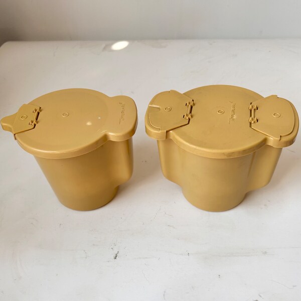 Tupperware Sugar and Creamer - Etsy