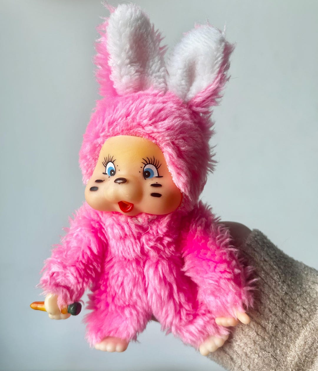 Easter Pets Plush Toy Monchhichi Style - Etsy