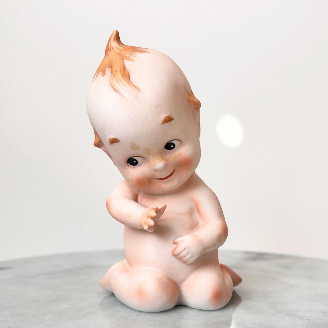 Ceramic Kewpie Figurine Made in Japan - Etsy
