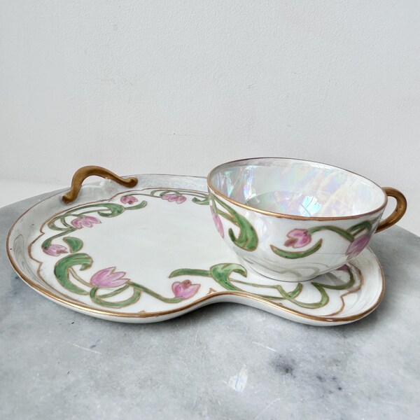 Tea Cup With Snack Plate - Etsy