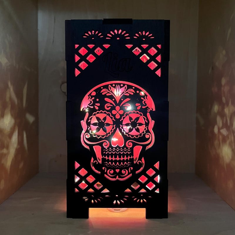 Skull Light - Etsy