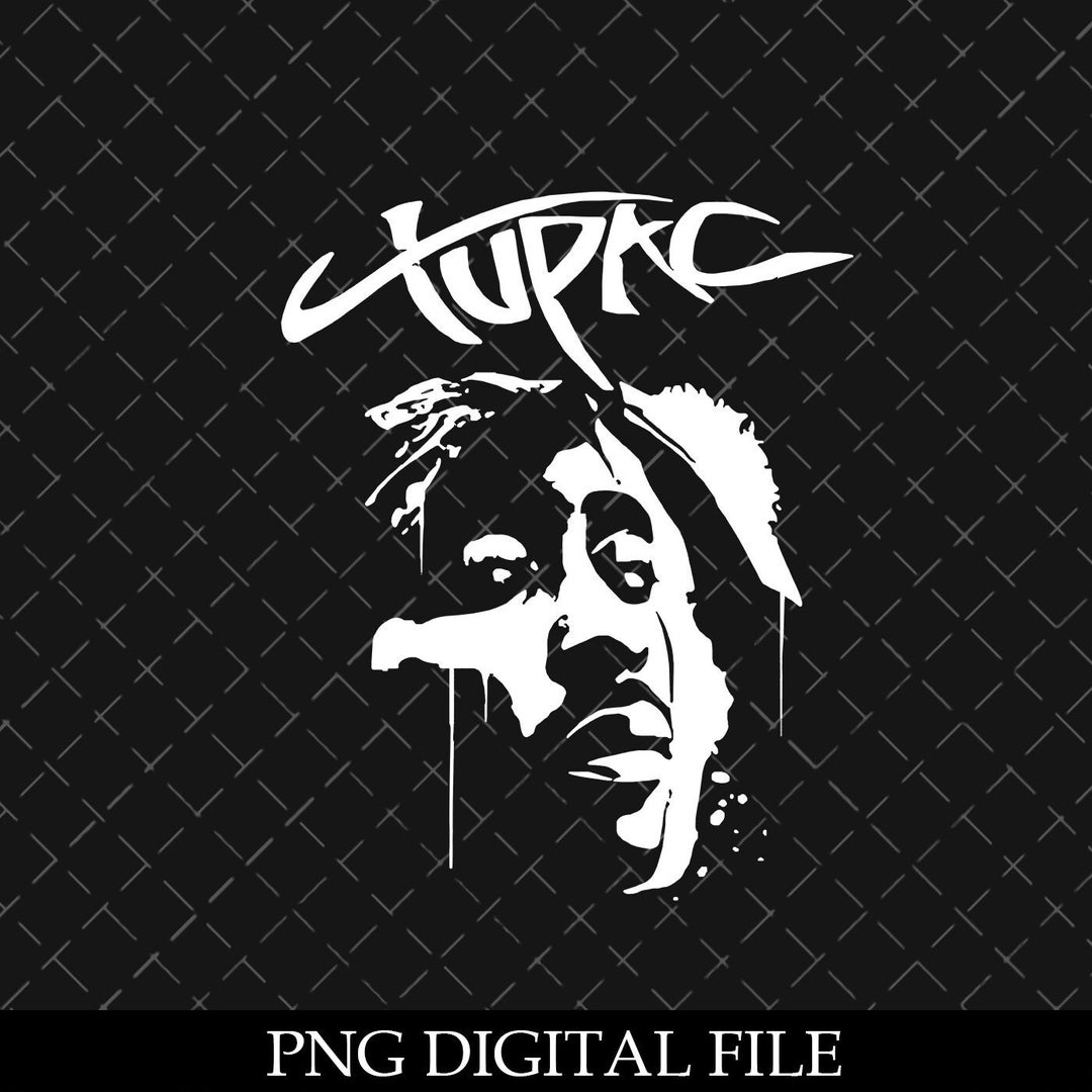 Vintage Tupac Art PNG 2pac 90s PNG Tupac Rapper Png Tupac - Etsy Australia