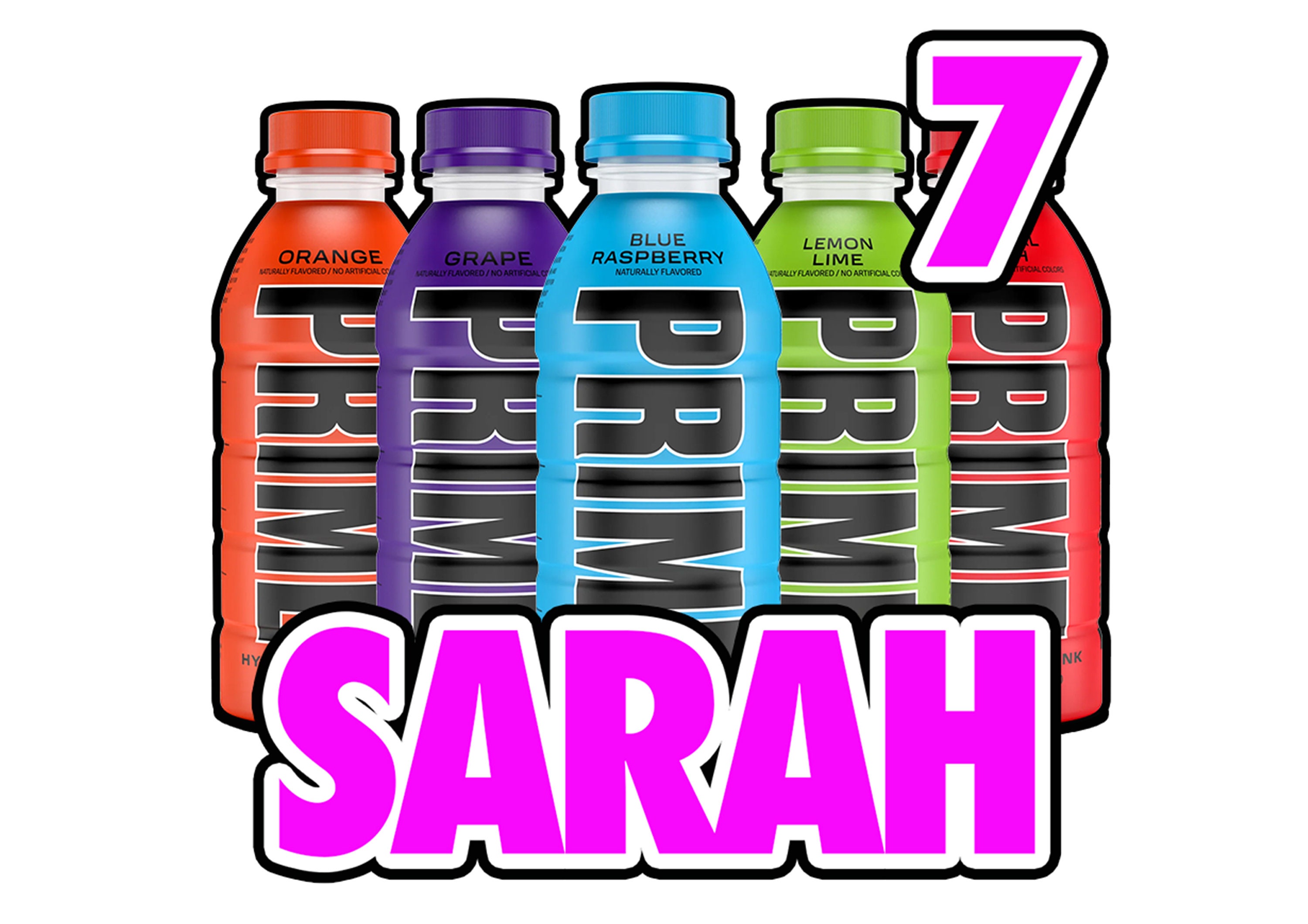 Prime Hydration Birthday/christmas Graphic, Print Ready File - Etsy