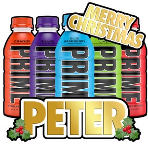 Prime Hydration Birthday/christmas Graphic, Print Ready File - Etsy