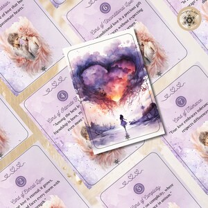 The Love Oracle Cards, Printable Love Oracle Deck, Oracle Cards + PDF ...