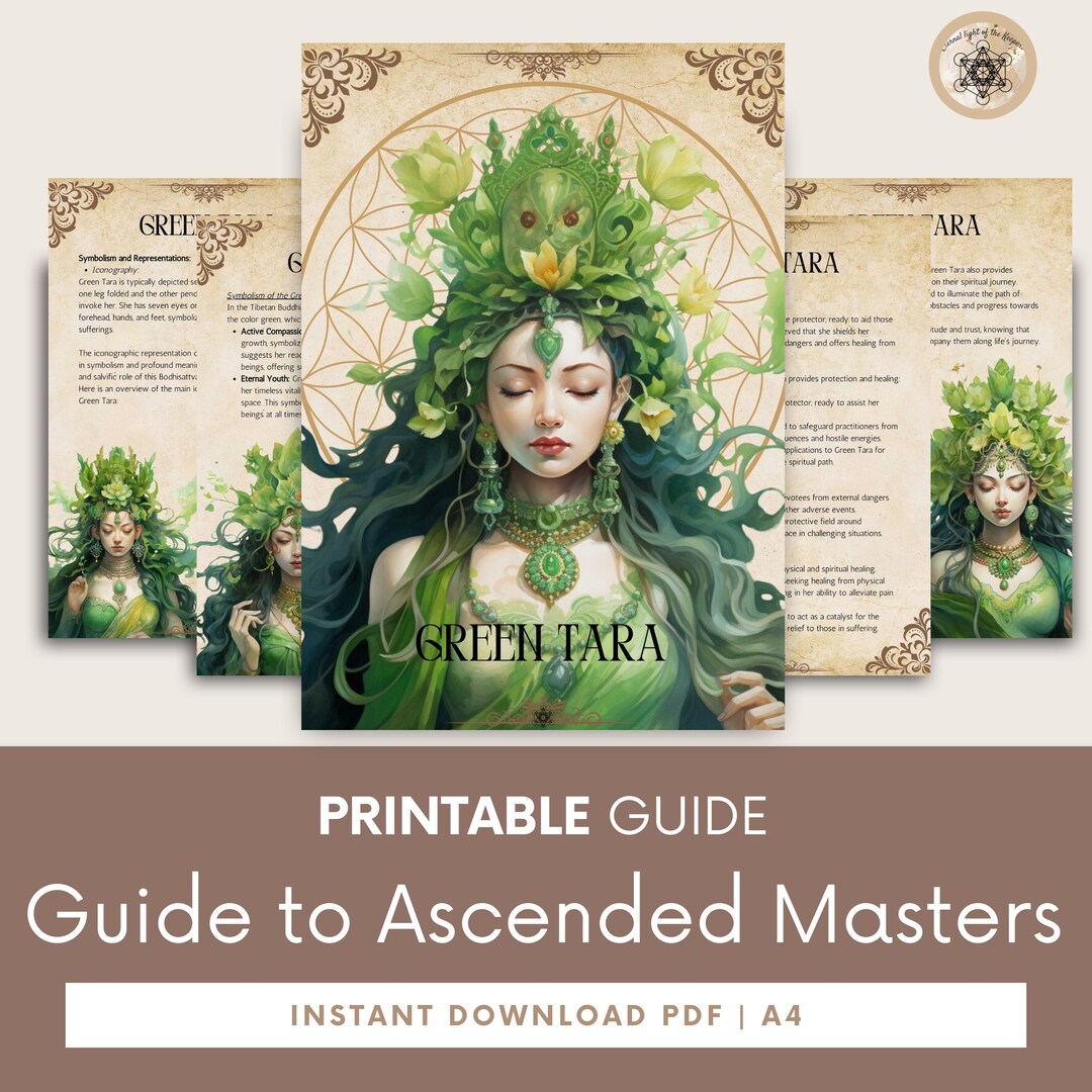 Green Tara: Guide to Ascended Masters, Spiritual Guidance, Hindu gods ...