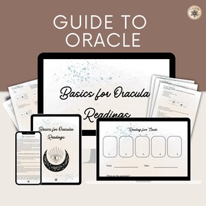 Printable Oracle Guide Comprehensive Guidebook for Card Readings, Ideal ...