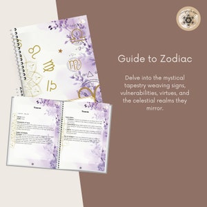 Printable Zodiac Guide Detailed Zodiac PDF, Zodiac Signs and Their ...