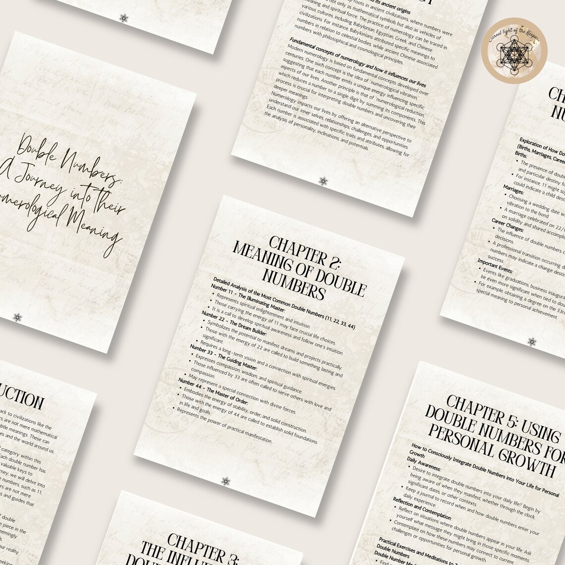 Numerology: Double Numbers, Life Path Numerology, Printable Numerology ...