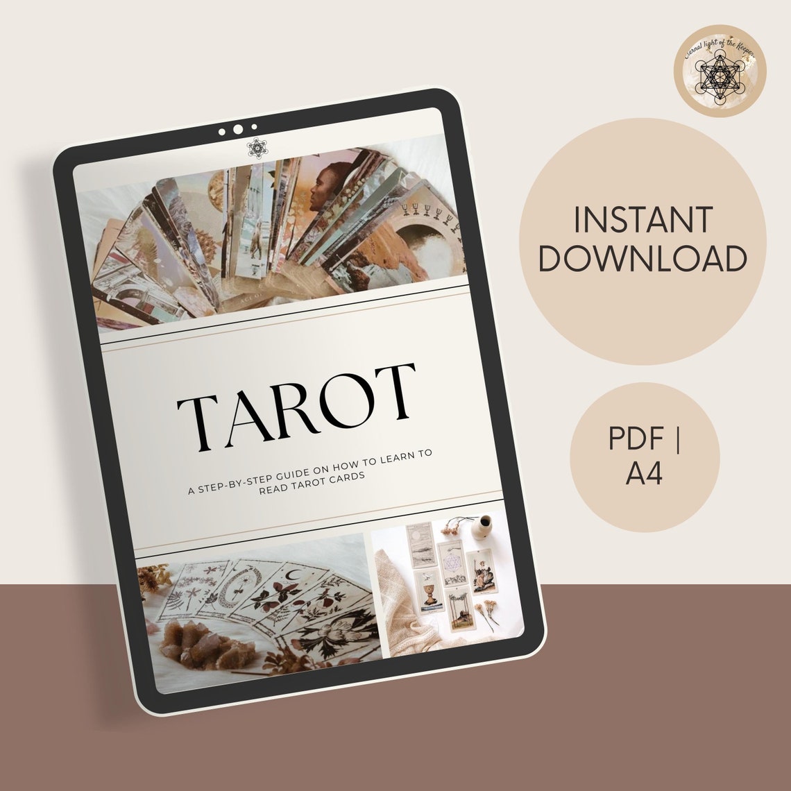Printable Tarots for Beginners Guide Comprehensive A4 PDF - Etsy