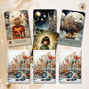 The Gratitude Oracle, Printable Gratitude Cards, Digital Oracle of ...